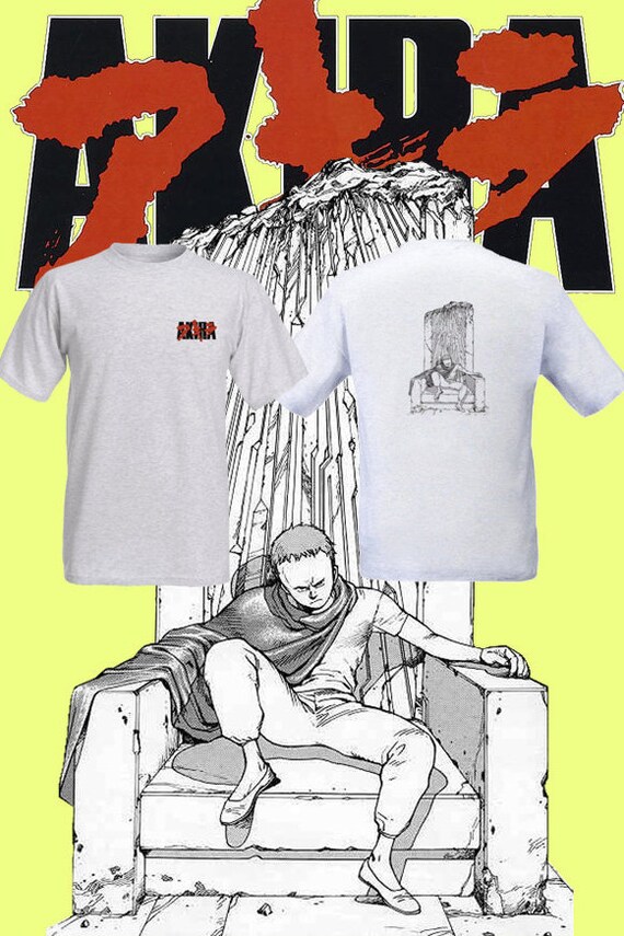 Akira Tetsuo throne anime tshirt | Etsy
