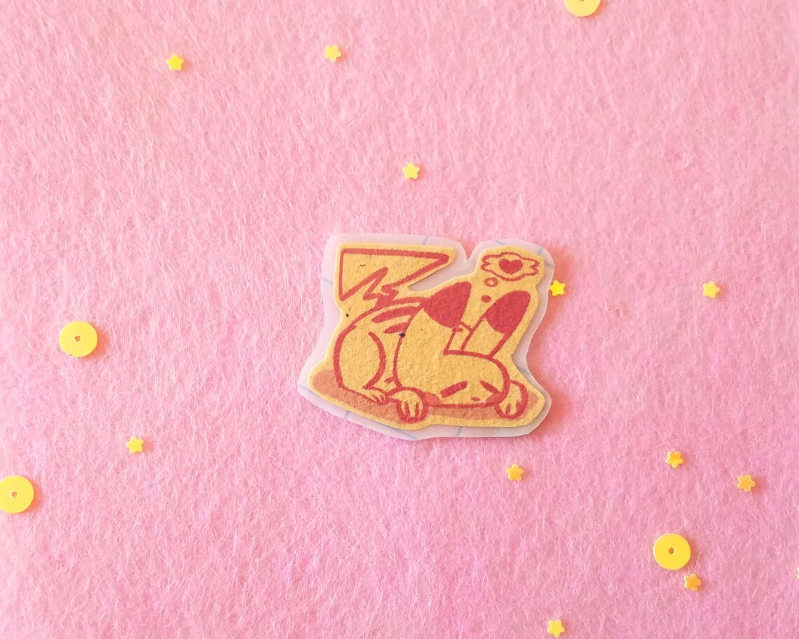 Pika Pika Handmade Anime Sticker Pack - Etsy