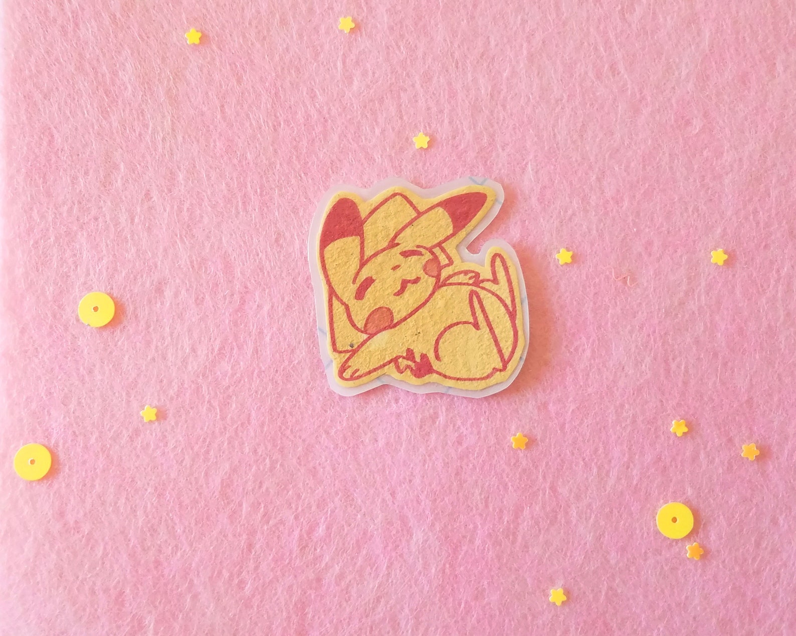 Pika Pika Handmade Anime Sticker Pack - Etsy