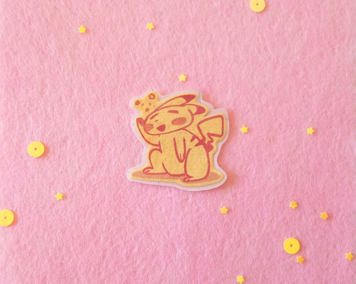Pika Pika Handmade Anime Sticker Pack - Etsy