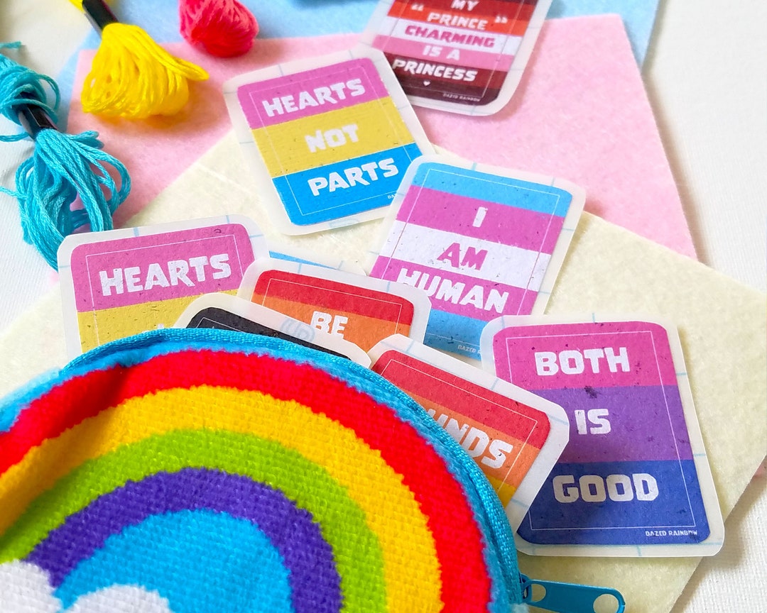 Pride Flags Sticker Pack 12 Stickers - Etsy