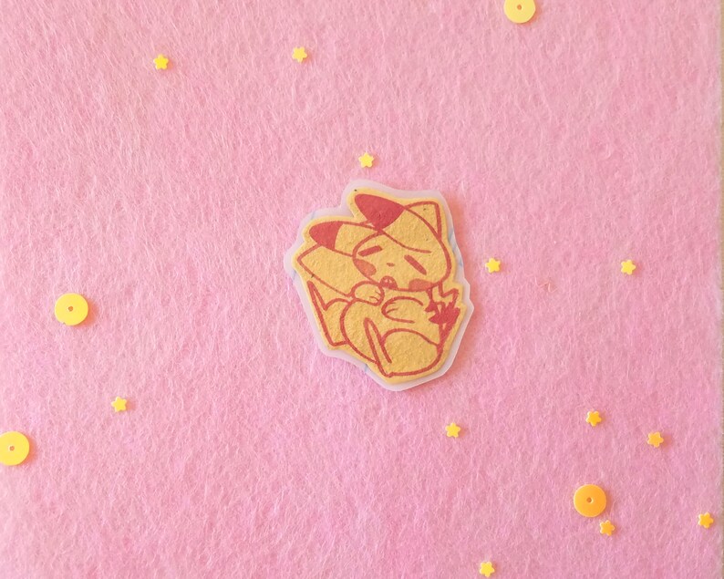 Pika Pika Handmade Anime Sticker Pack - Etsy