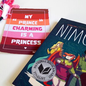 My prince Charming is a Princess lesbian Pride Flag HANDMADE Art Print ...