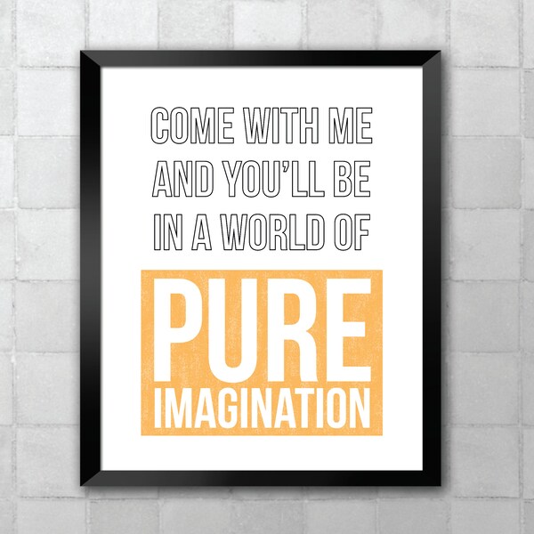 Pure Imagination - Etsy