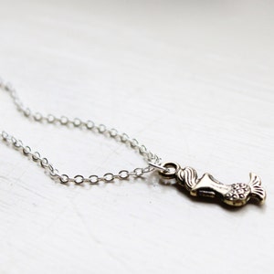 Siren Mermaid Charm Nautical Ocean Siren Mermaid Charm Necklace Pendant ...