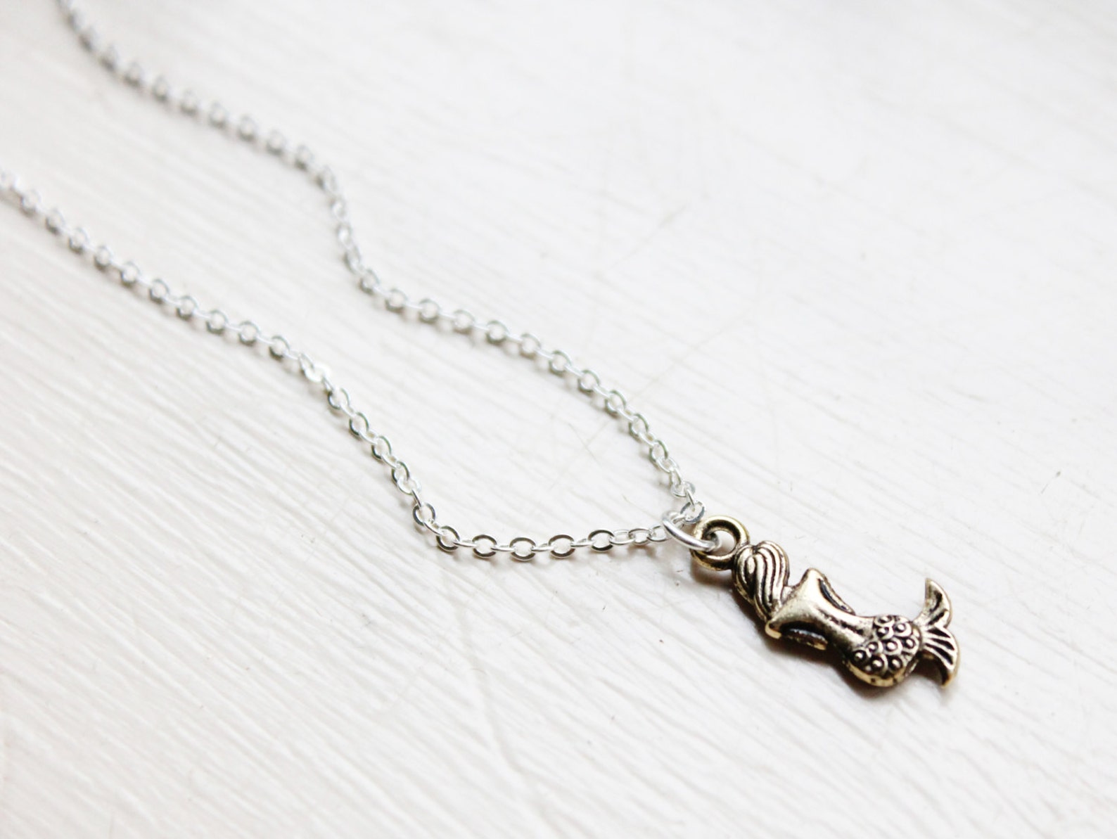 Siren Mermaid Charm Nautical Ocean Siren Mermaid Charm | Etsy