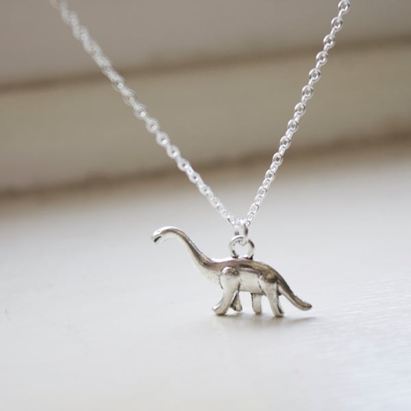 Dinosaur Necklace - Etsy