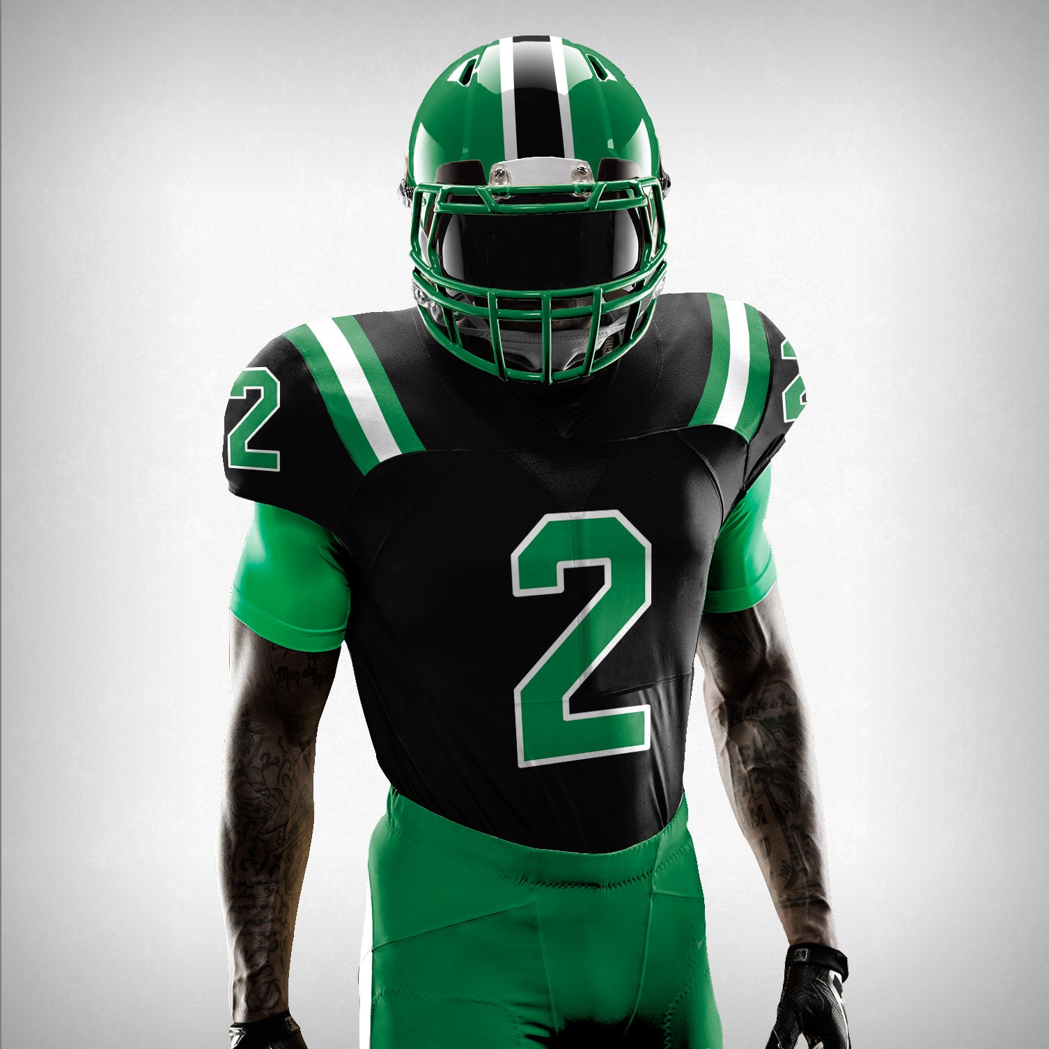 Football Uniform Photoshop Template - Etsy