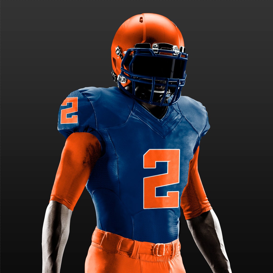 Football Uniform Photoshop Template - Etsy