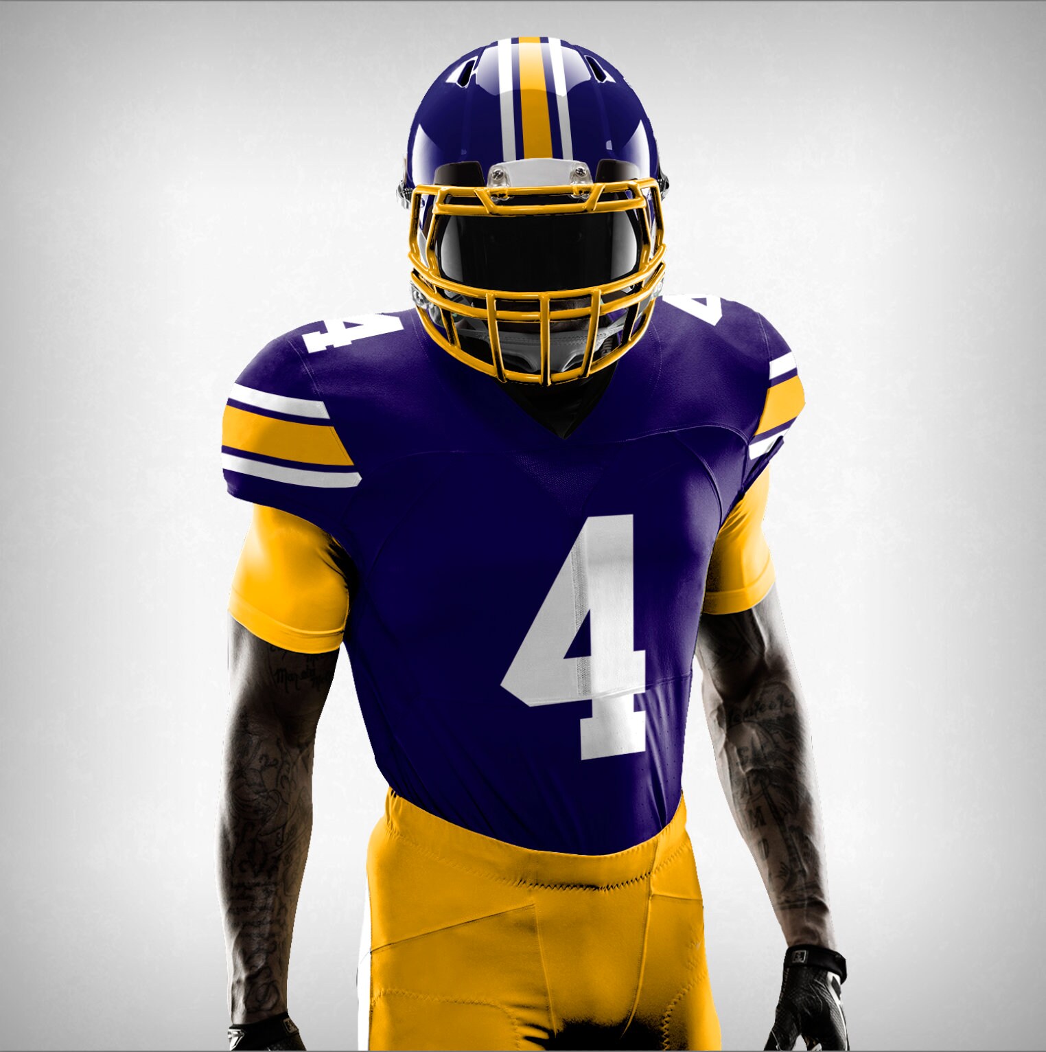 Football Uniform Photoshop Template - Etsy