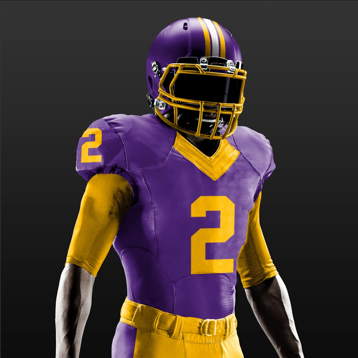 Football Uniform Photoshop Template - Etsy