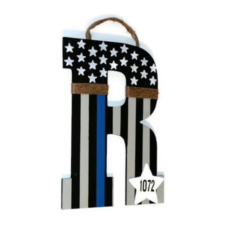 Thin Blue Line Decor - Etsy