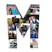 Letter Photo Collage, Free Standing Letter, 3D Letter, Picture Collage ...