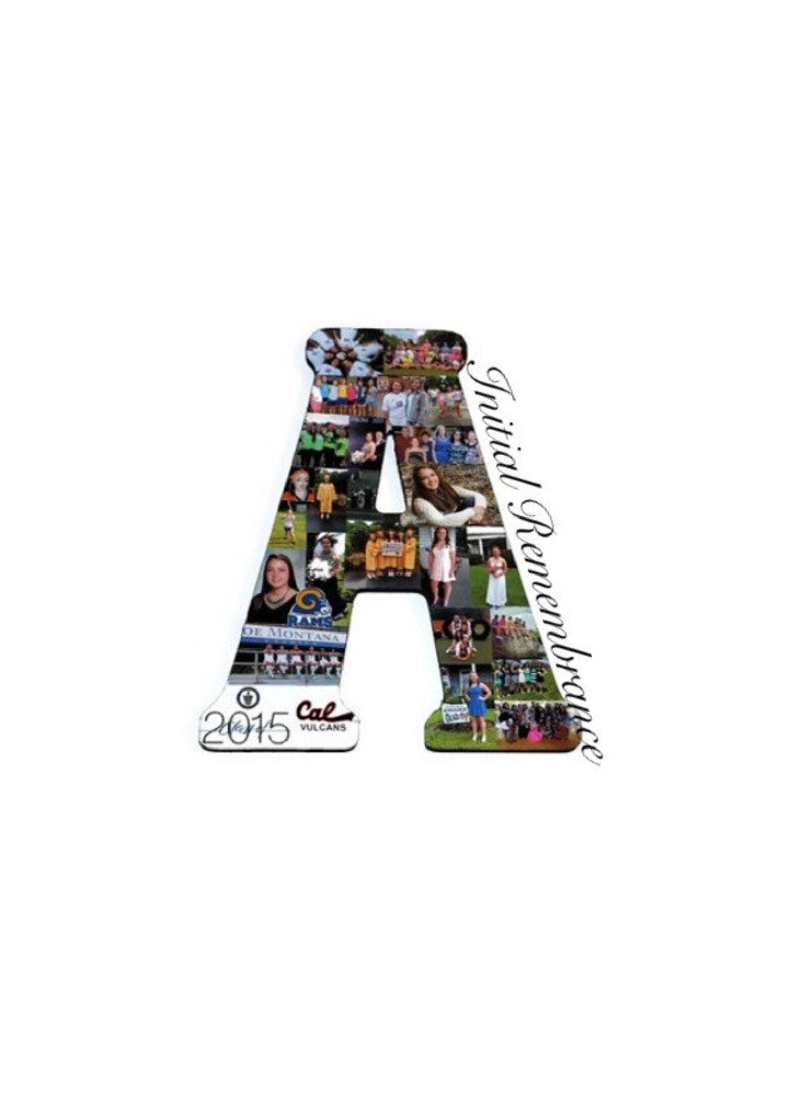 Letter Photo Collage Letter College HUGE 18 Anniversary | Etsy