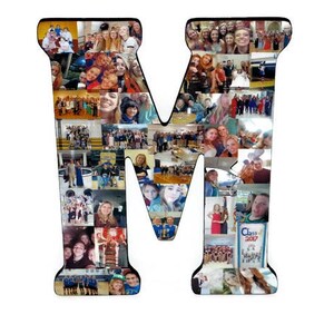 LETTER PHOTO Collage | Photo Collage Letter | Collage Letter | Letter K ...
