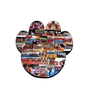 Paw Print Photo Collage | Paw Print Wood Cut Out | School Spirit Paw ...