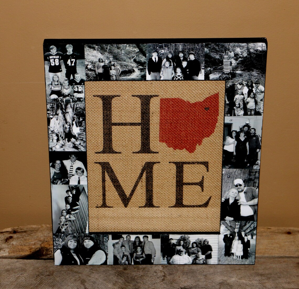 Home State Picture Frame Collage Photo Frame Moving Gift | Etsy