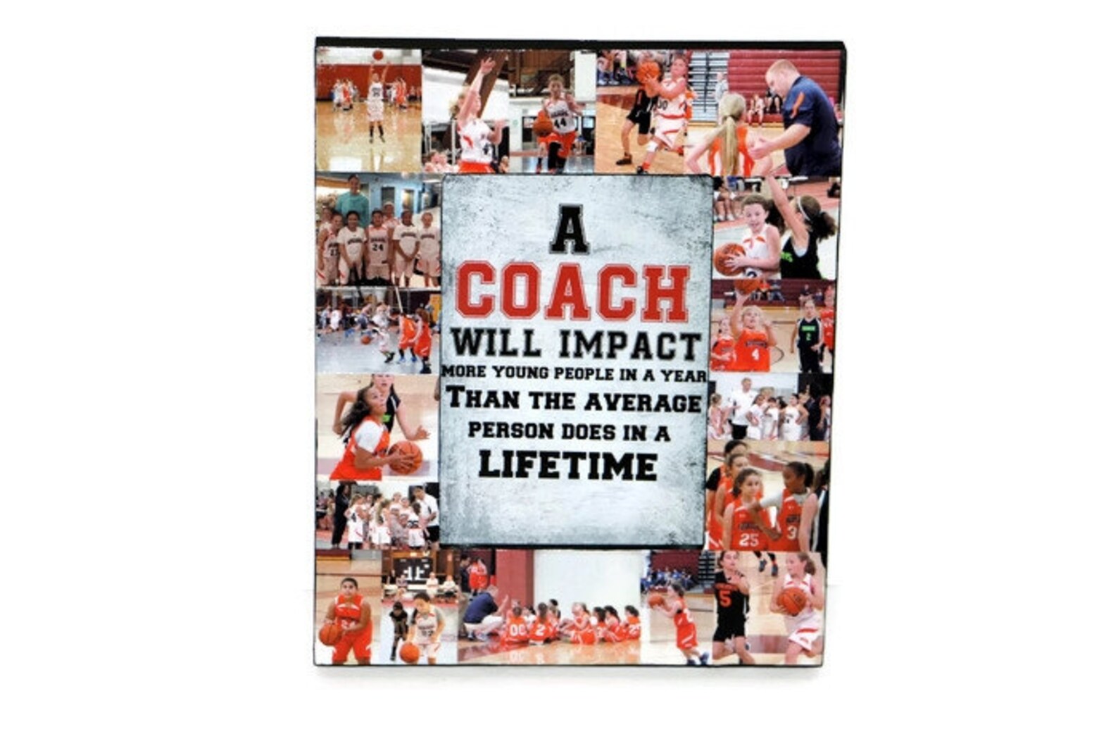 Coach Gift Picture Frame Collage Cheerleading Print Photo - Etsy