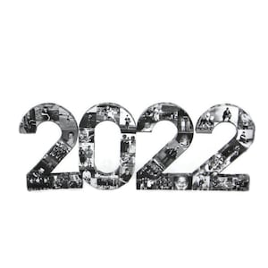 2022 2023 Graduation Photo Collage Number Picture Number Collage Grad ...