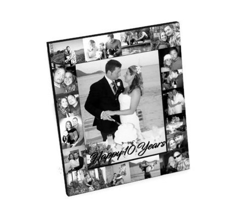 10 Year 10 Yr Anniversary Frame Anniversary Frame Picture - Etsy