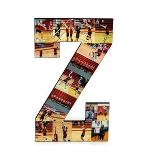 Photo Collage Letter M | Photo Collage Frame | Photo Collage Gift ...