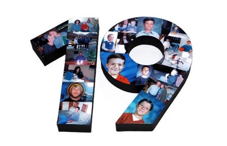 2019 '19 Graduation Number Two Digit Birthday Senior Night | Etsy