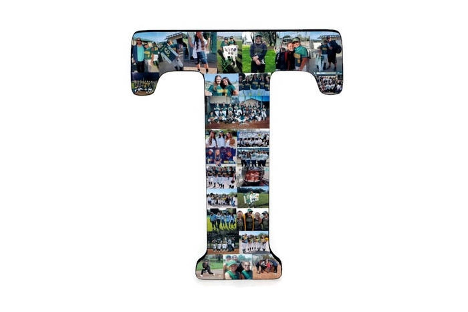 Letter Photo Collage Letter College HUGE 18" Anniversary Engagement ...