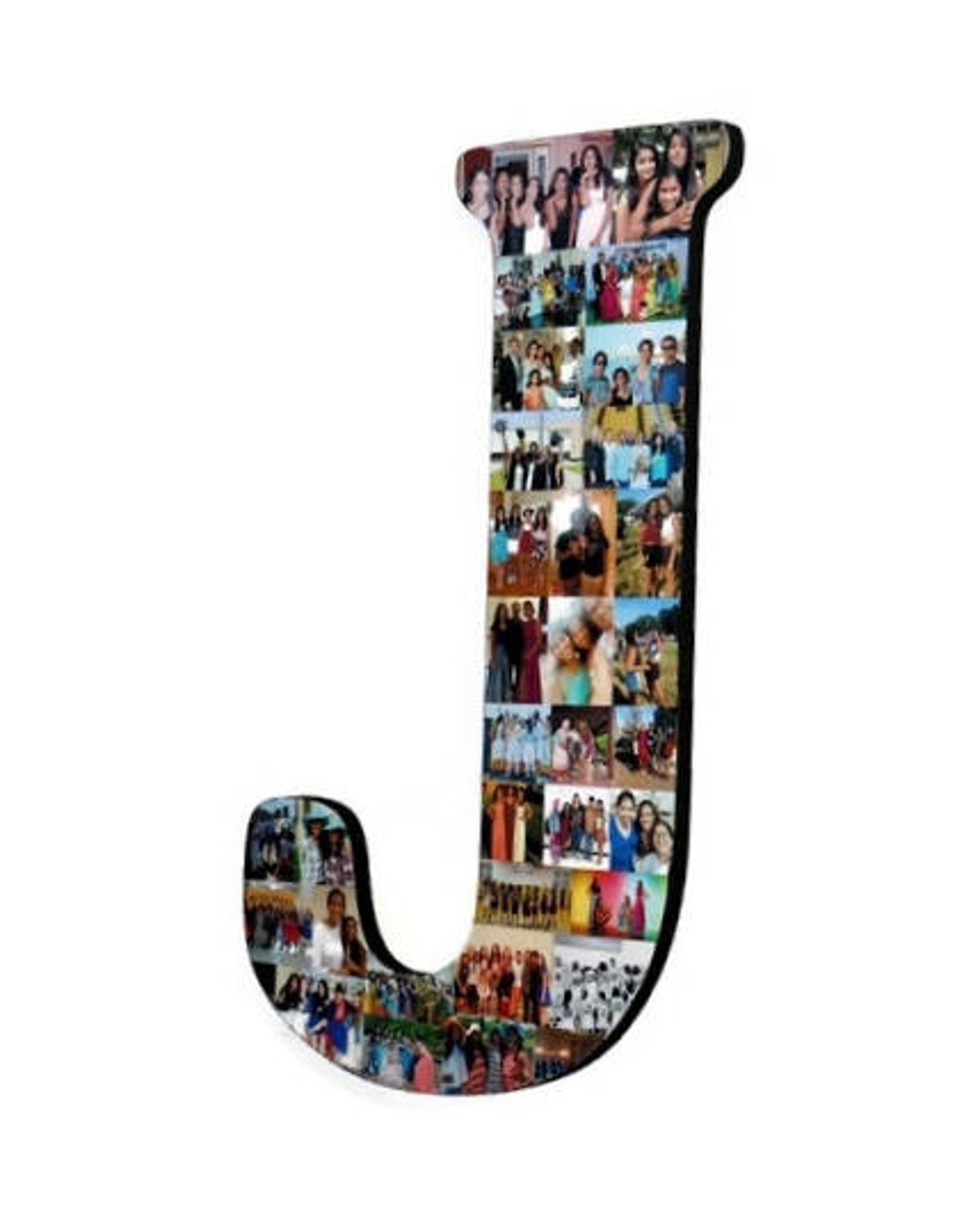 PHOTO COLLAGE LETTER Professional Photo Collage Anniversary - Etsy India