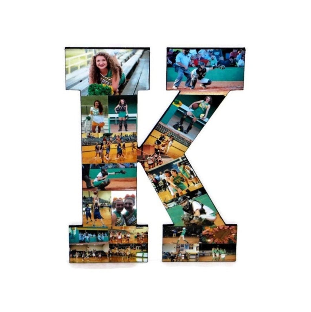 Photo Collage, Photo Collage Letter, Photo Collage Gift, Letter With ...