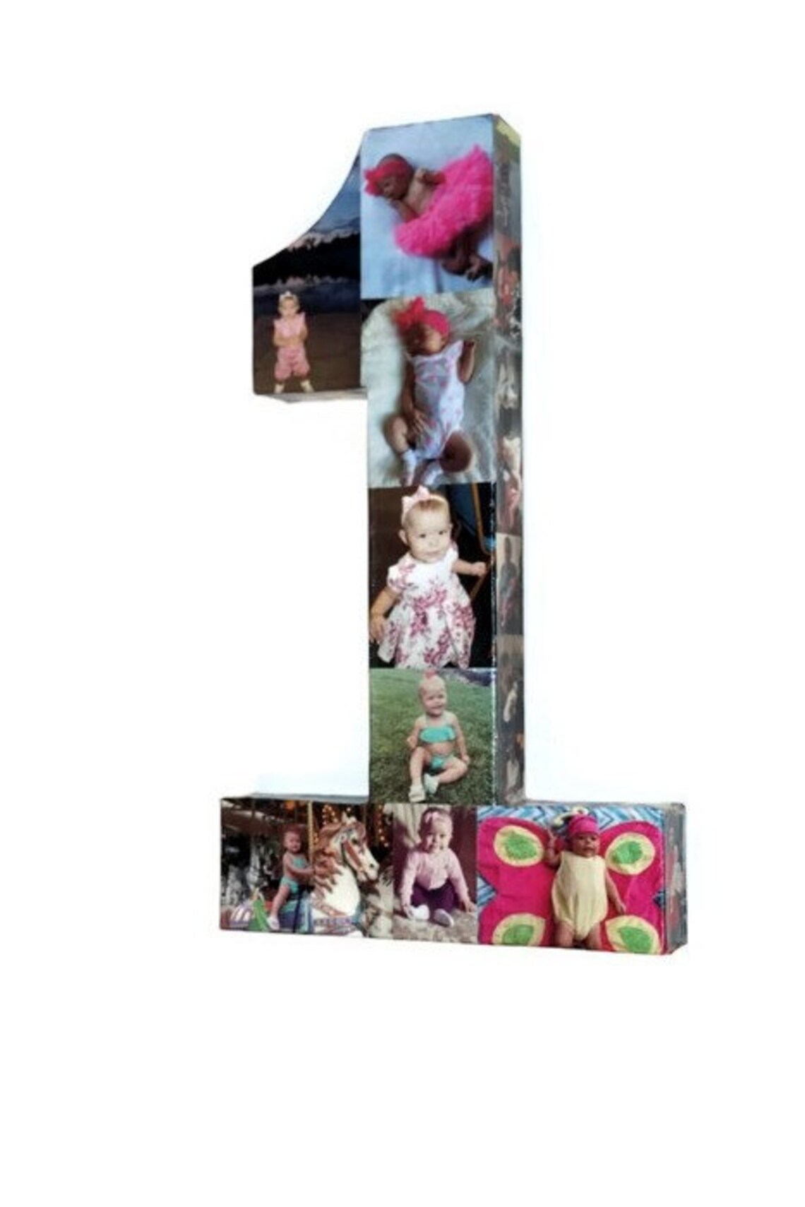 Baby's First Birthday Number 1 One 1st Wedding Anniversary | Etsy