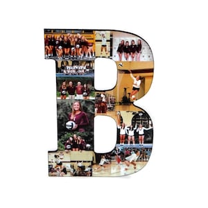 Photo Collage, Photo Collage Letter, Photo Collage Gift, Letter With ...