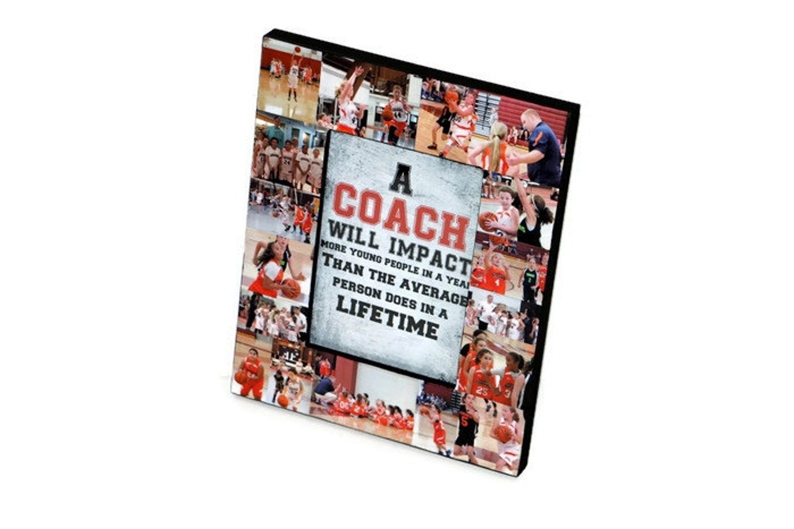 Coach Gift Picture Frame Collage Cheerleading Print Photo - Etsy