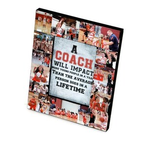 Coach Gift Picture Frame Collage Cheerleading Print Photo Frame ...
