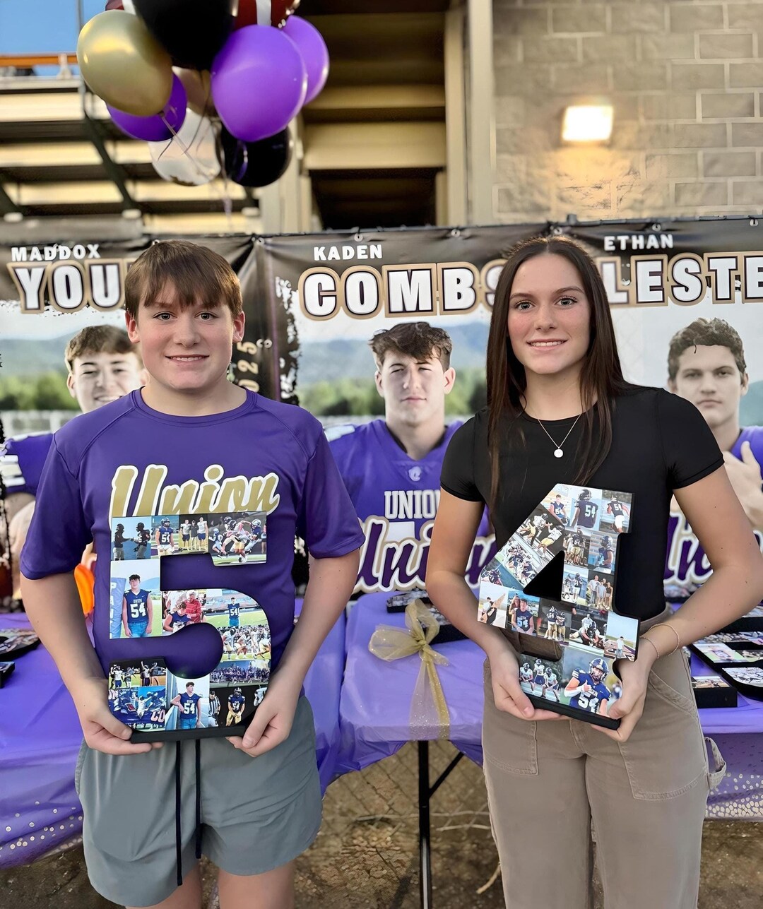 Senior Numbers, Number Photo Collage, Senior Night, Sports Number ...