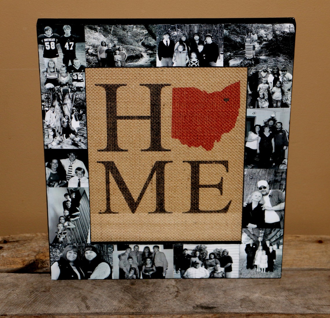Home State Picture Frame Collage Photo Frame Moving Gift - Etsy