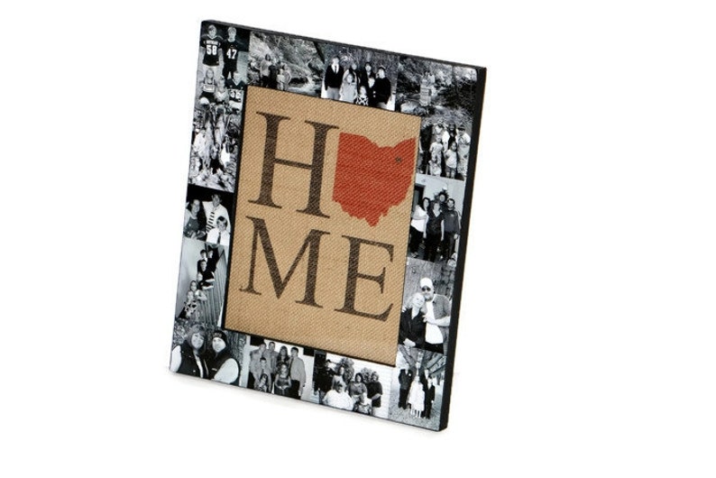 Home State Picture Frame Collage Photo Frame Moving Gift - Etsy
