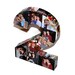 2 Year Anniversary 2nd Birthday Photo Number Collage Number 2 - Etsy