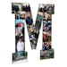 Photo Collage Letter M Photo Collage Frame Photo Collage Gift Photo ...