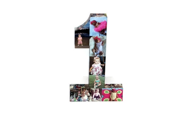 Baby's First Birthday Number 1 One 1st Wedding Anniversary | Etsy