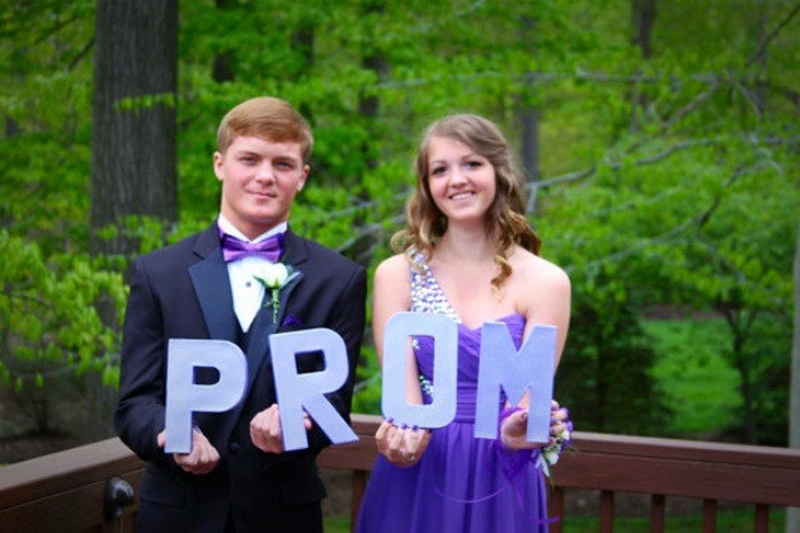 Prom Prop Hand Painted Letters Decoration for Prom Photos 2018 - Etsy