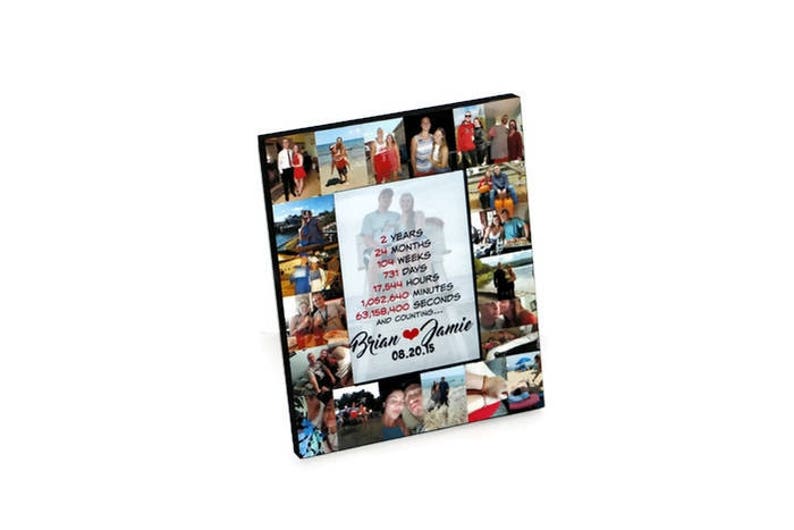 ANNIVERSARY Frame | Gift for Him | Boyfriend Gift | Gift for Her ...