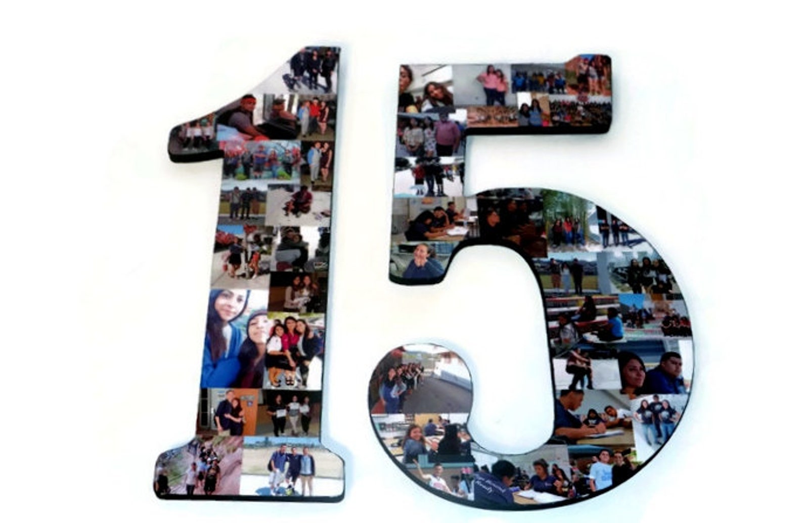 16 16th Quinceanera 16th Birthday Number Photo Collage | Etsy