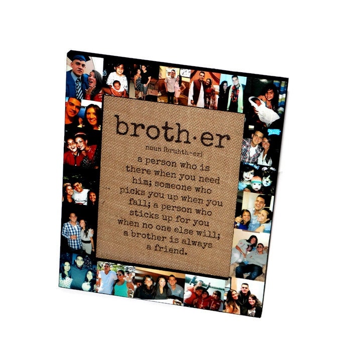Brother Gift, Quote, Hero Brother Quote, Gift for Brother, Personalized ...