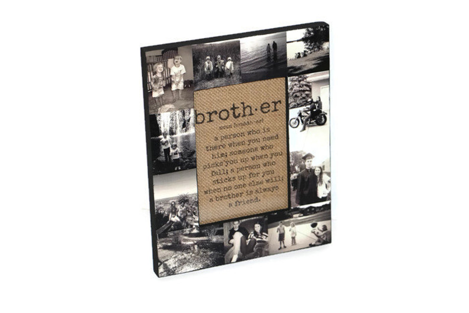 Brother Gift, Quote, Hero Brother Quote, Gift for Brother, Personalized ...