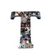 LETTER T or LETTER J Graduation Photo Centerpiece Graduation - Etsy