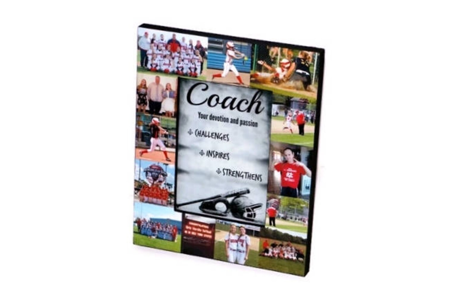 Baseball Coach Picture Frame Softball Photo Collage Thank - Etsy