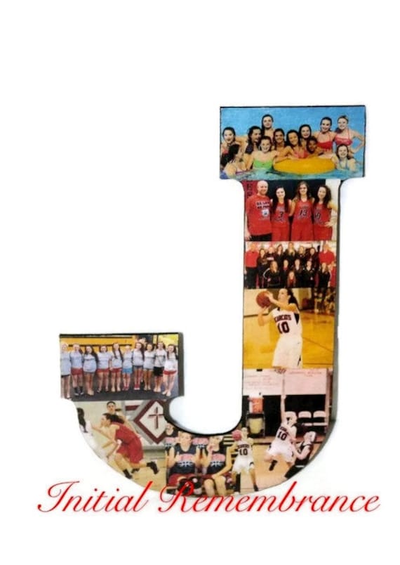 Photo Letter Collage Picture Frame Children's Girlfriend - Etsy