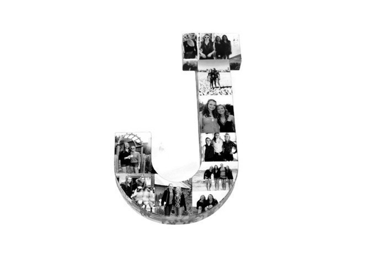 Photo Collage Letter | Girlfriend, Boyfriend Gift | College Dorm Room ...