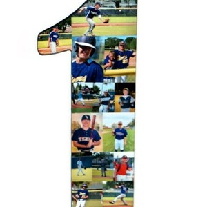 Number 1 One With Photos Number Collage Baby's First Birthday One Year ...