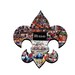 Saint Symbol Wood Cut Out With Photos Picture Collage Fleur-de-lis ...